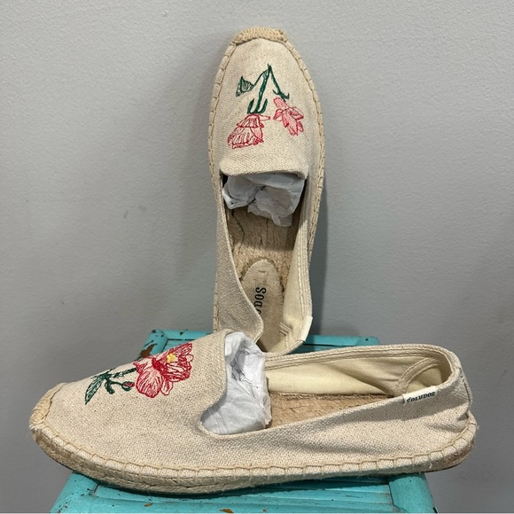 Soludos | Shoes | Soludos Floral Espadrilles Size | Poshmark